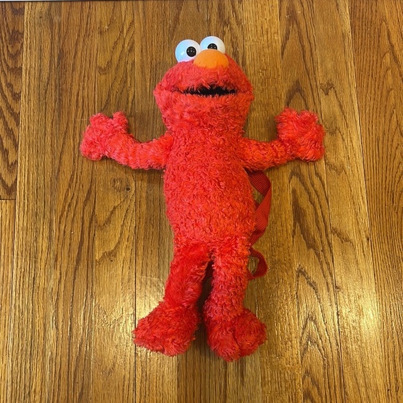 Sesame Street | Toys | Sesame Street Elmo 5 Inches Plush Backpack ...